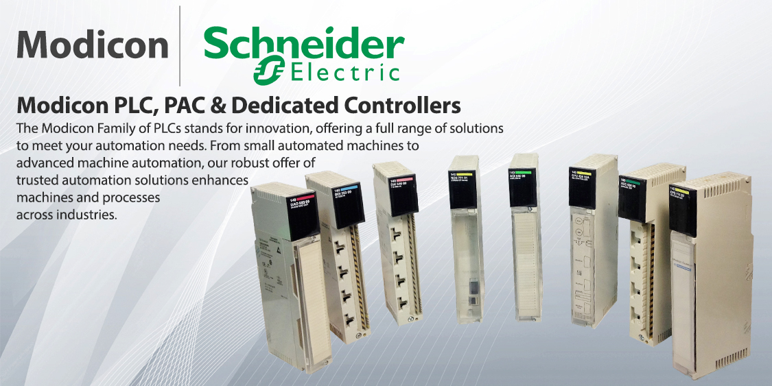 Modicon: PLC, PAC & Dedicated Controllers